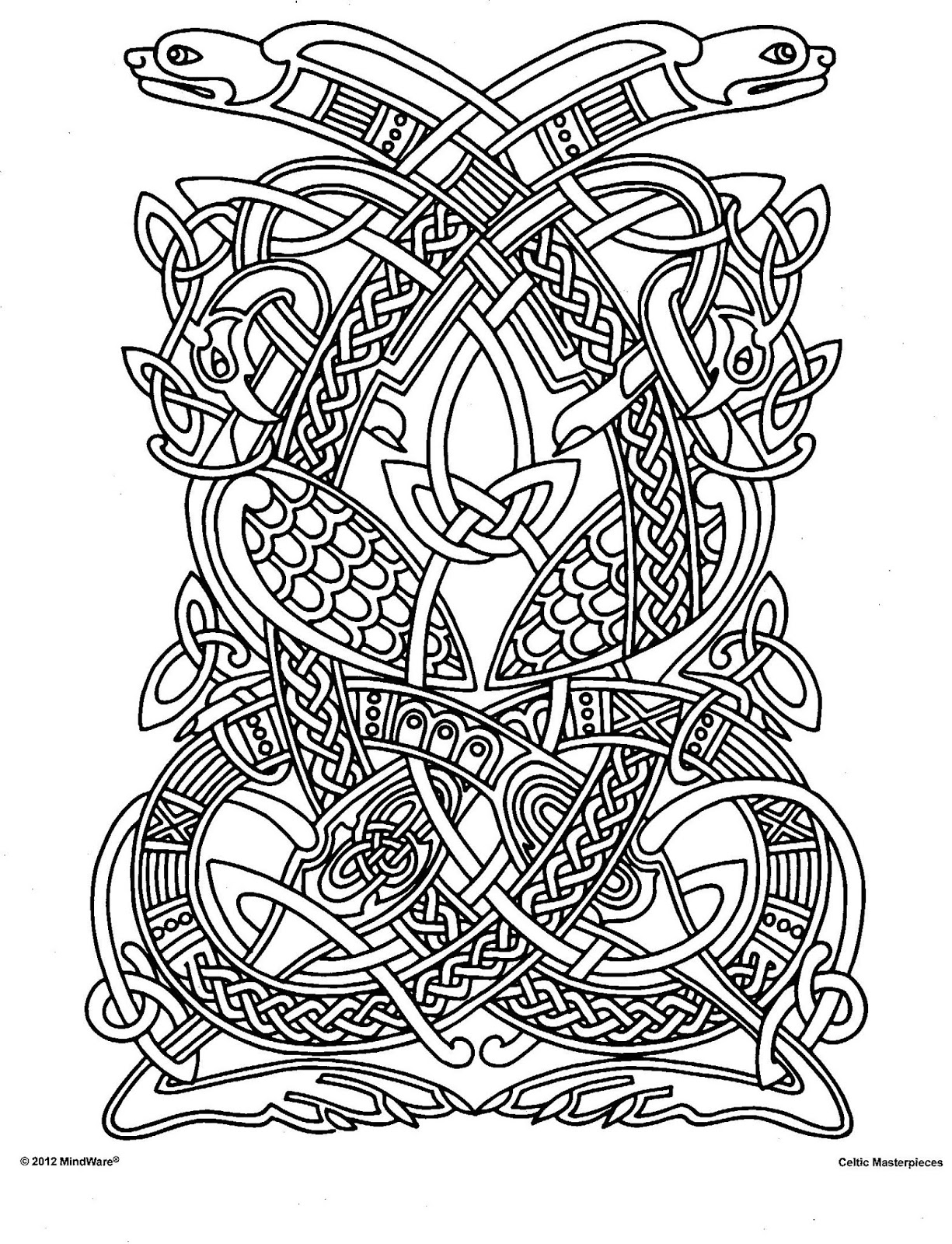 Norse Loki Coloring Pages