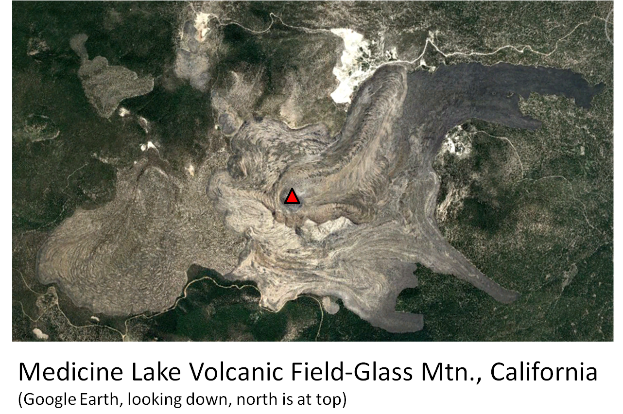 Geo Gold Emmons: The Cascade Volcanoes as seen in Satellite Images