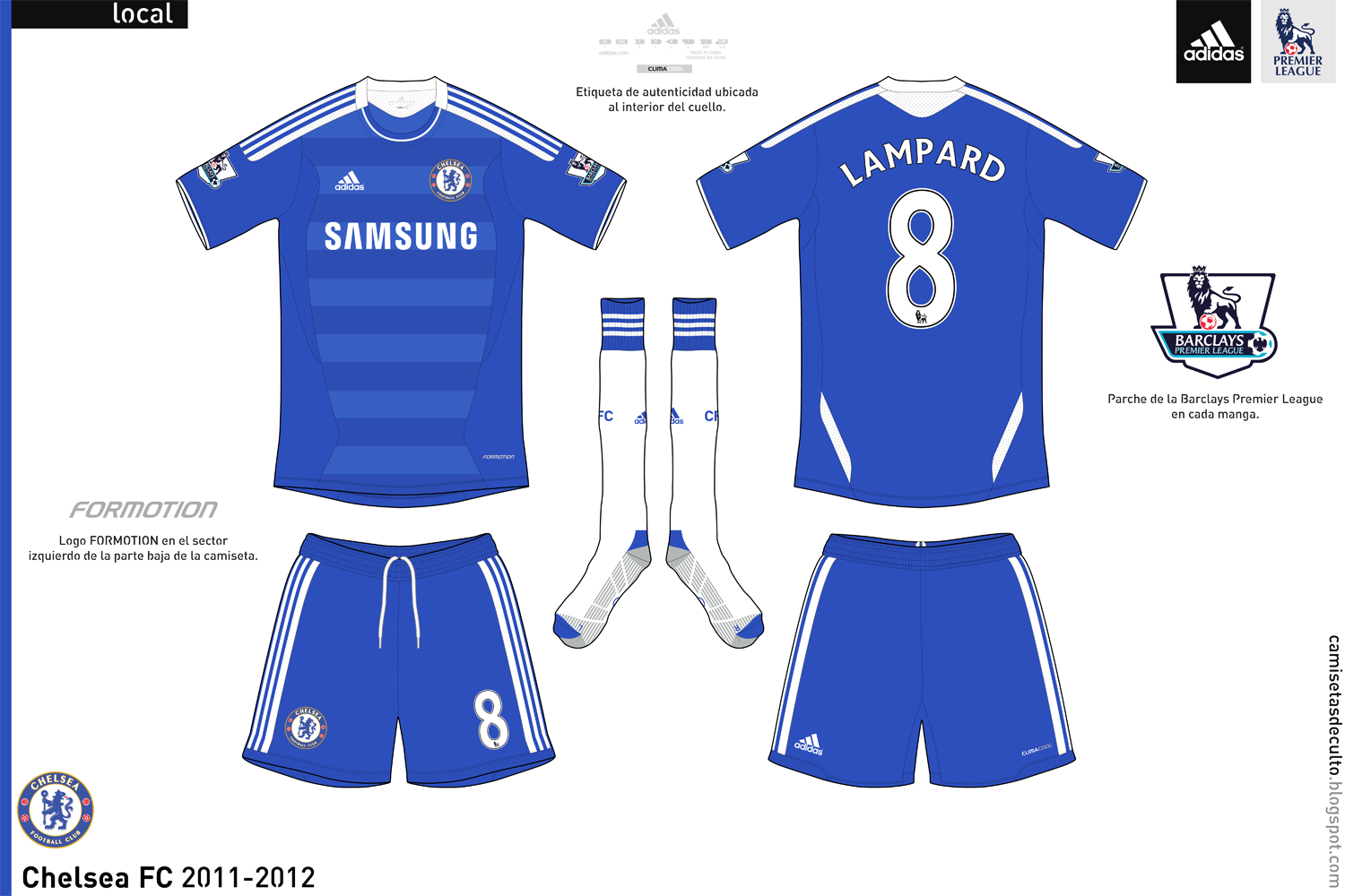 Camisetas de Culto: Chelsea 2011-2012 [Actualización]