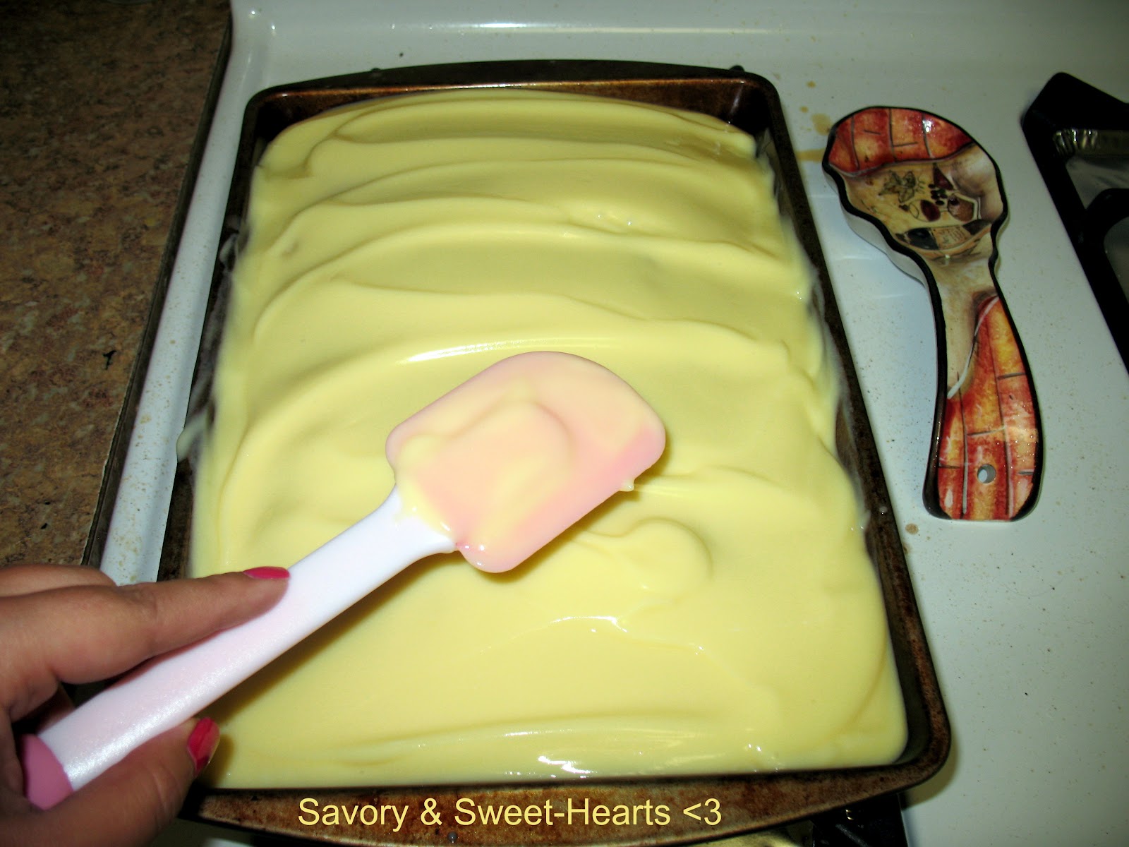 Savory & Sweet-Hearts: Recipe to Reality: Banana Pudding Poke Cake