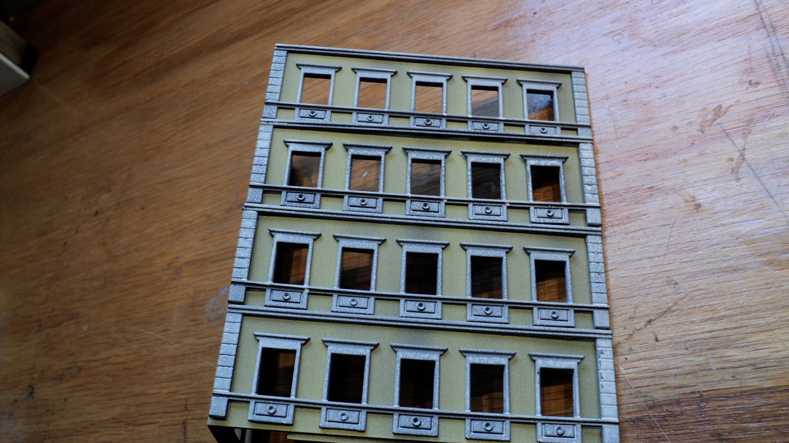quinntopia - An N Scale blog: Model Power Kitbash: Triangular Building ...