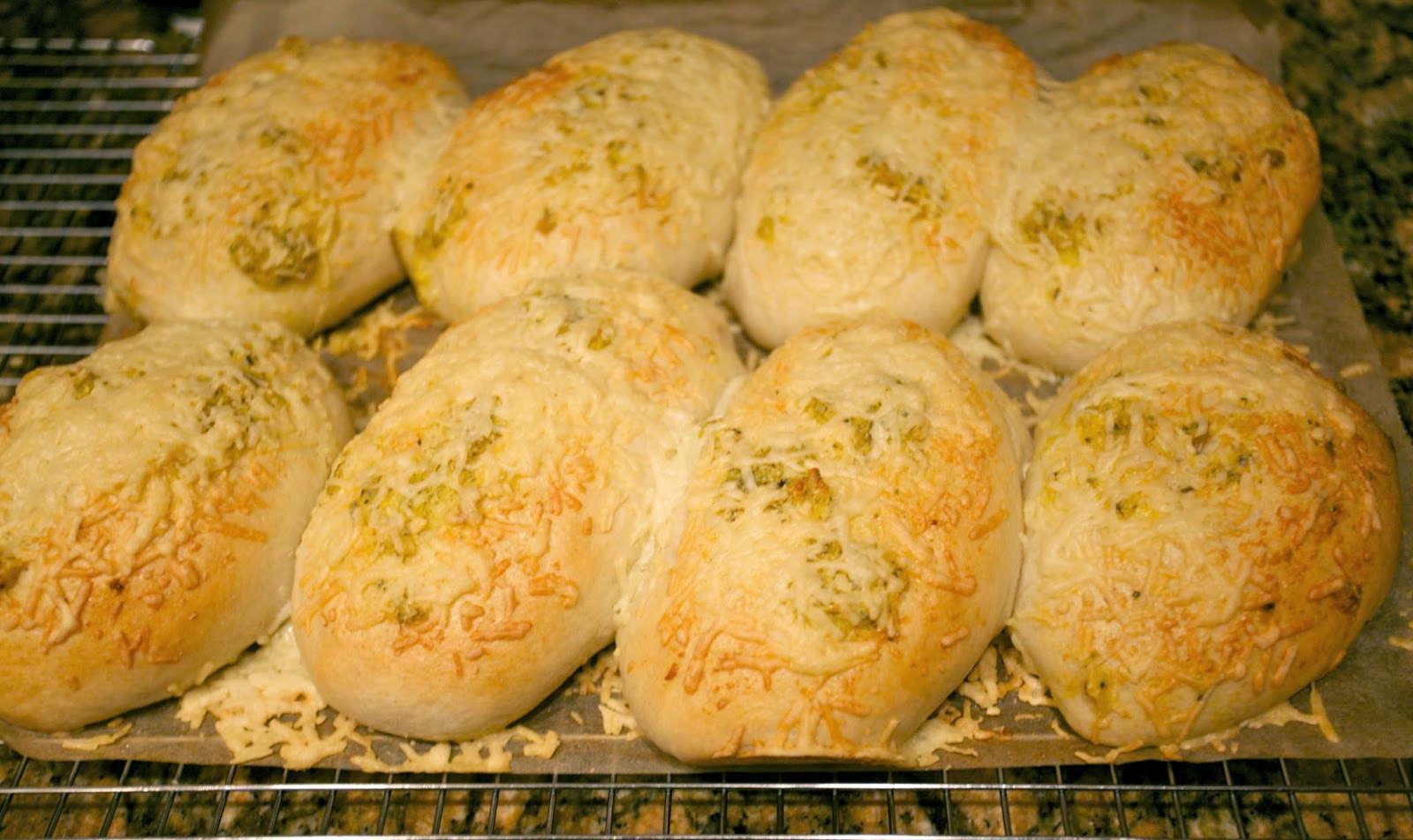Asiago Herb Sandwich Rolls