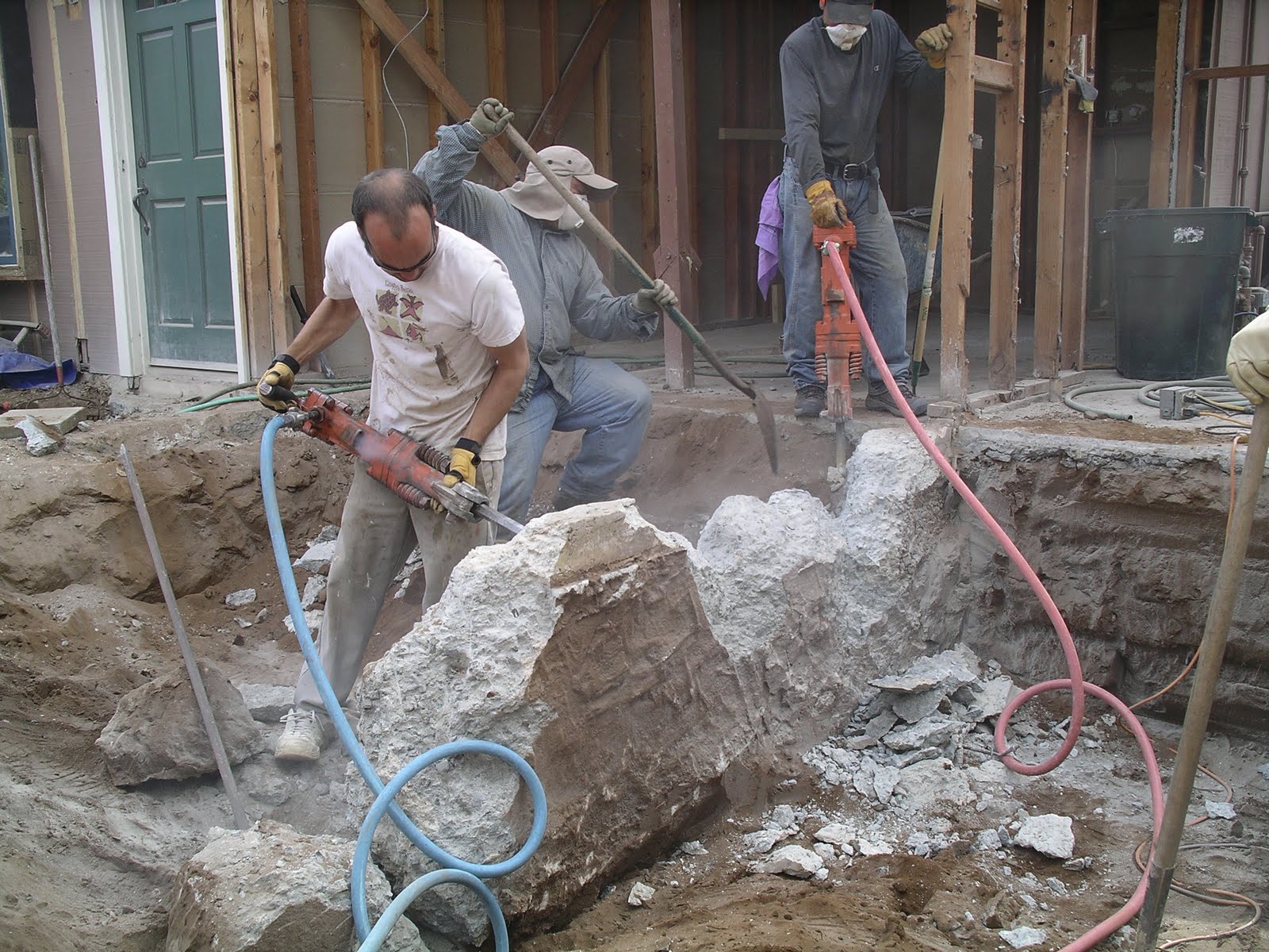 Home Remodeling Step By Step: Step 5 - Concrete Removal