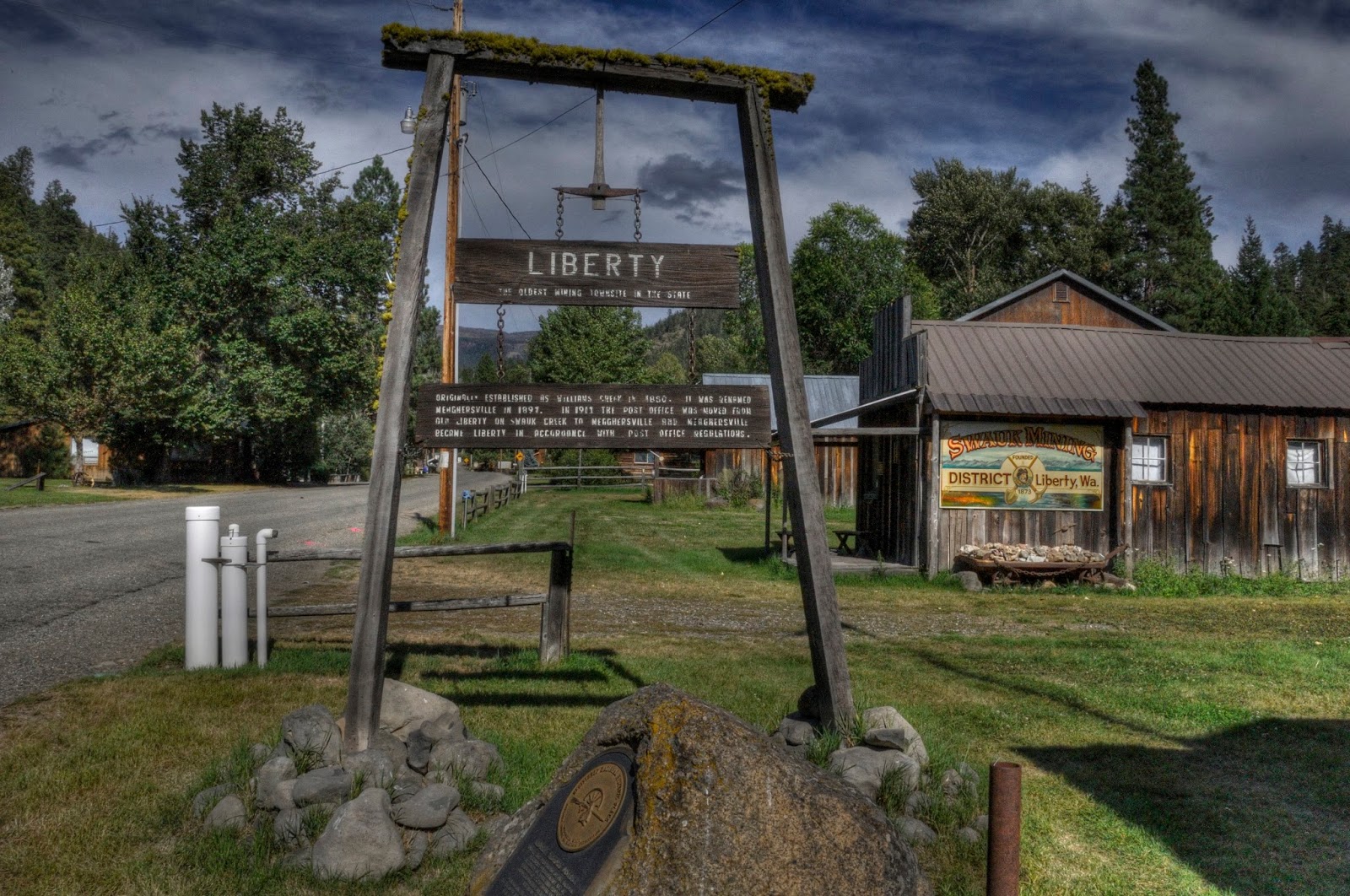 This Life in Ruins: Liberty Washington , Not a ghost Town