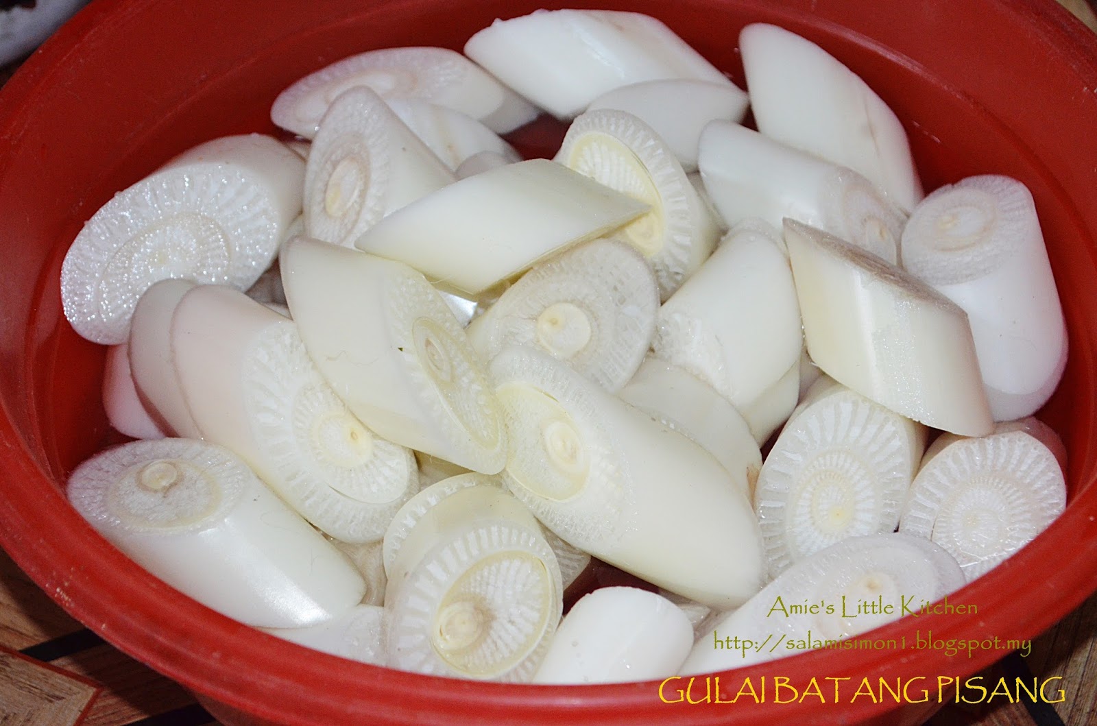 Gulai Batang Pisang - Amie's Little Kitchen