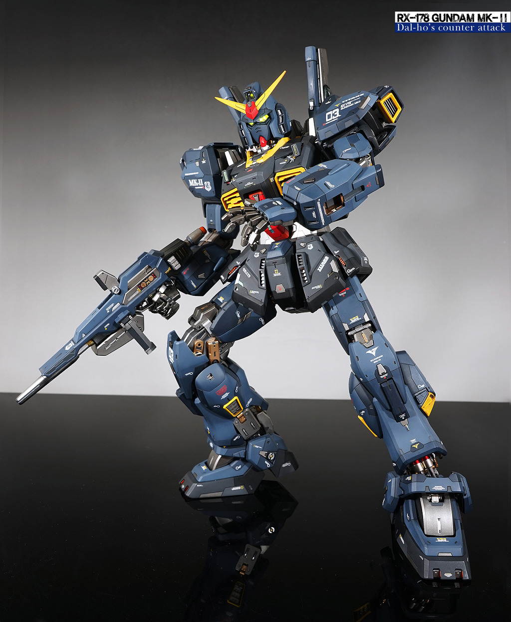 GUNDAM GUY: PG 1/60 Gundam Mk-II Titan - Customized Build