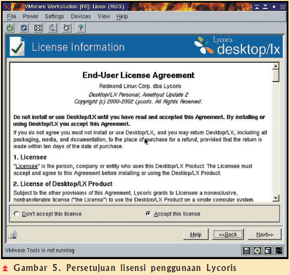 Lhaniie TKJ-1: Instalasi Linux Lycoris Lhaniie TKJ-1: Instalasi Linux Lycoris