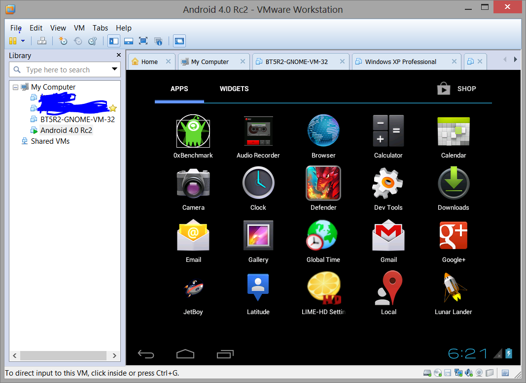 SuperUser's Guide to IT Technology: Android 4.0 Rc2 x86 VmWare Image ...