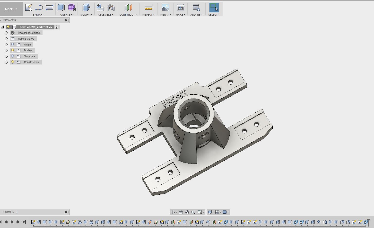InMoov on a new stand [with legs!]