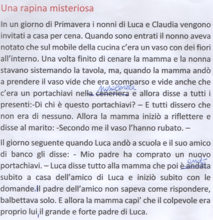 Faccio storie!: RACCONTO GIALLO