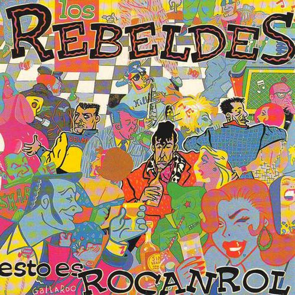 DISCOS PARA EL RECUERDO : LOS REBELDES