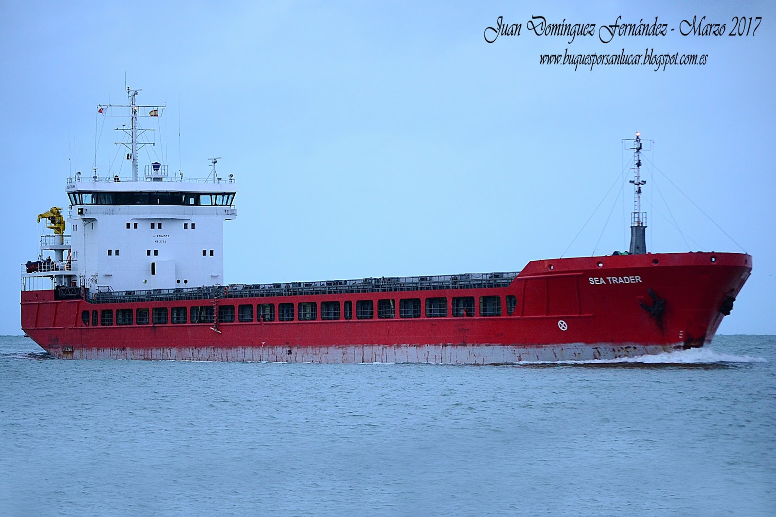 BUQUES MERCANTES A SU PASO POR SANLUCAR DE BARRAMEDA: SEA TRADER - IMO ...