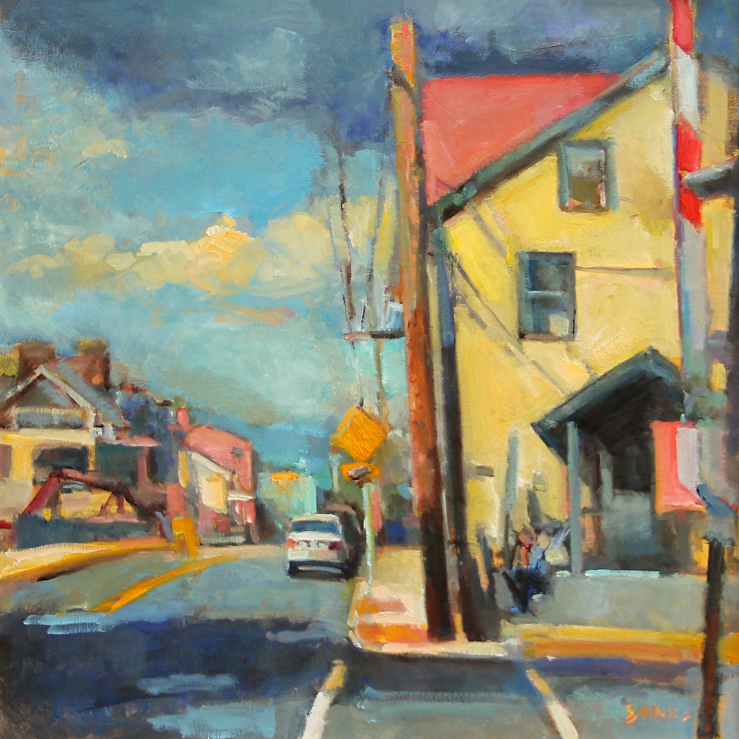 Life as an Artist- Jill Banks: The Alexandria King Street Fine Art ...