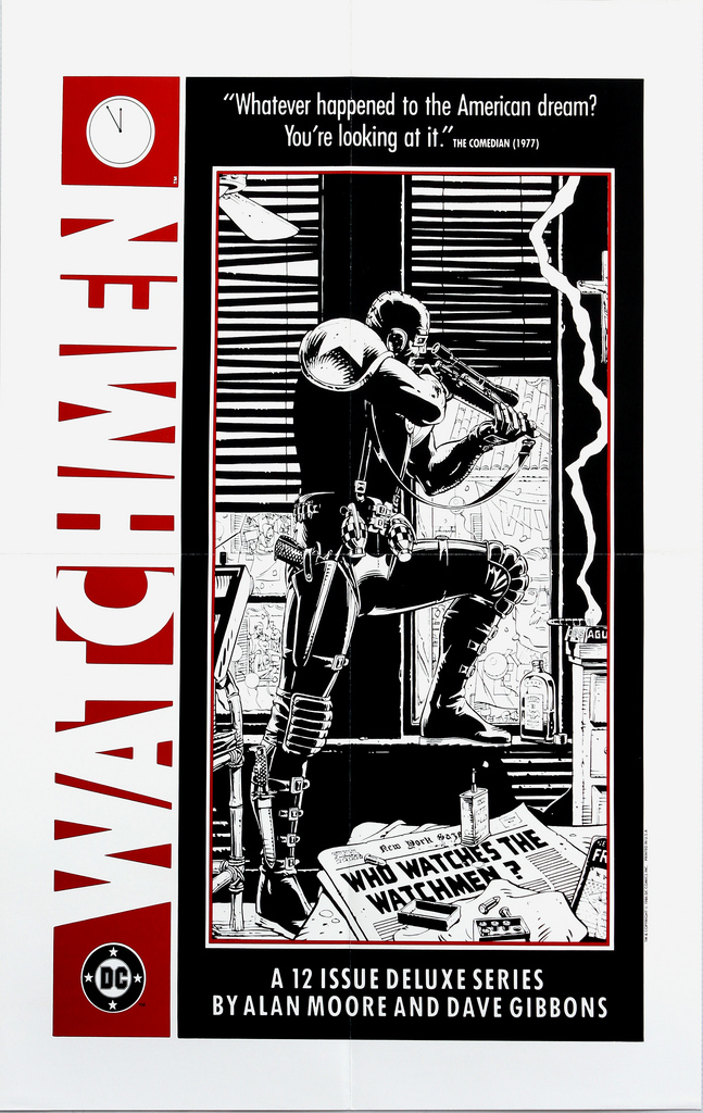 DC Comics of the 1980s: 1986 - The Watchmen House Ads