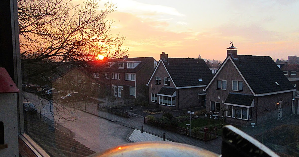 Moments, frozen in time ♡: Sunrise Over the Rooftops.