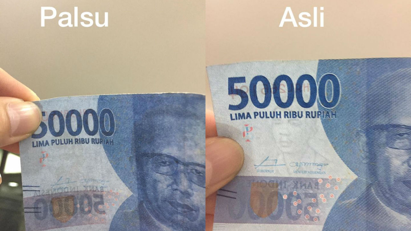 Belum Genap Setahun, uang NKRI Emisi 2016 ini Berhasil Dipalsukan ...