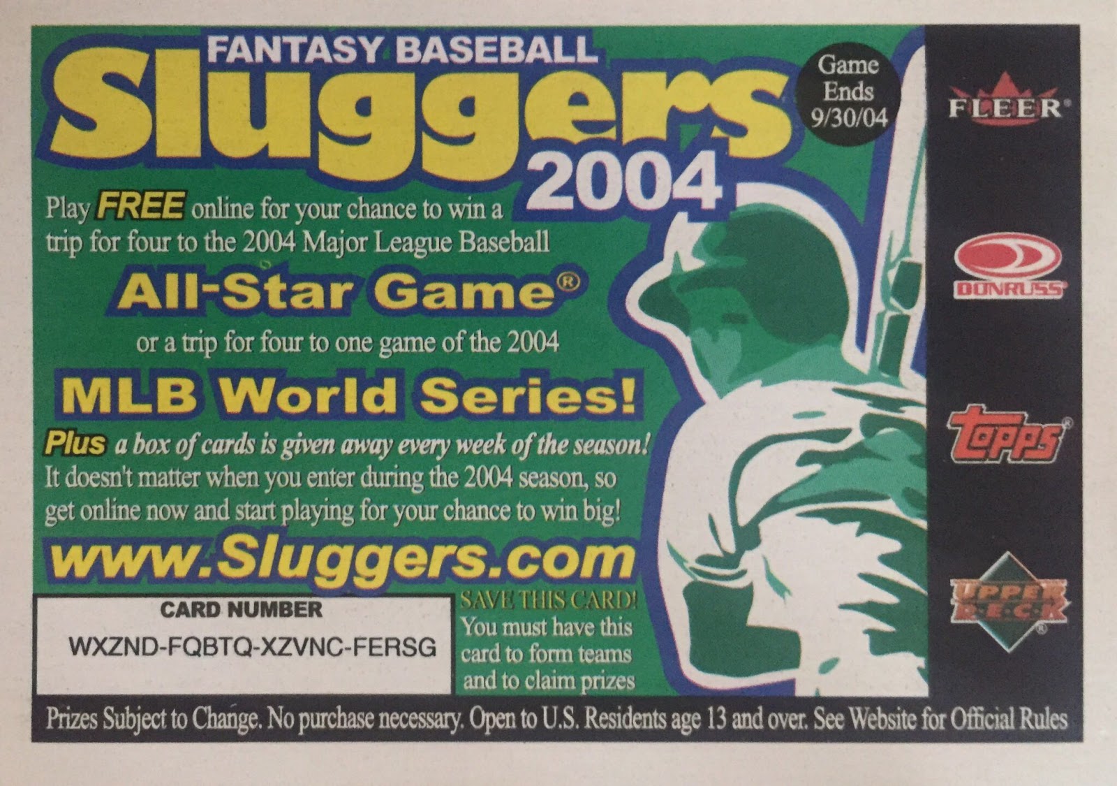 The Lost Collector: Sluggers
