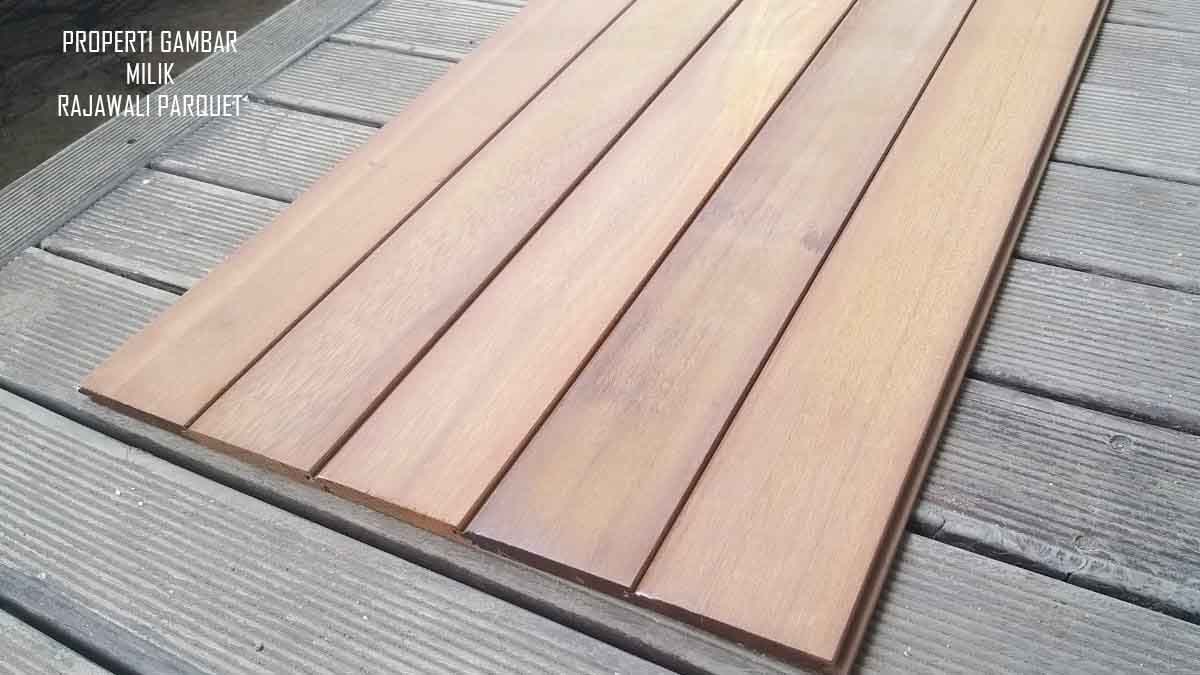 Harga Lumber Ceiling Plafon Kayu Ulin Ukuran 1,1x8x100-390cm - Bali Parket