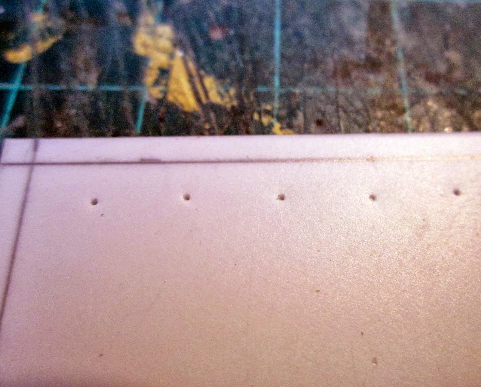 Peckforton Light Railway: How I emboss rivets in plasticard