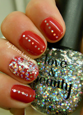 Garbo Meets Glitter - Aly Loves Lacquer