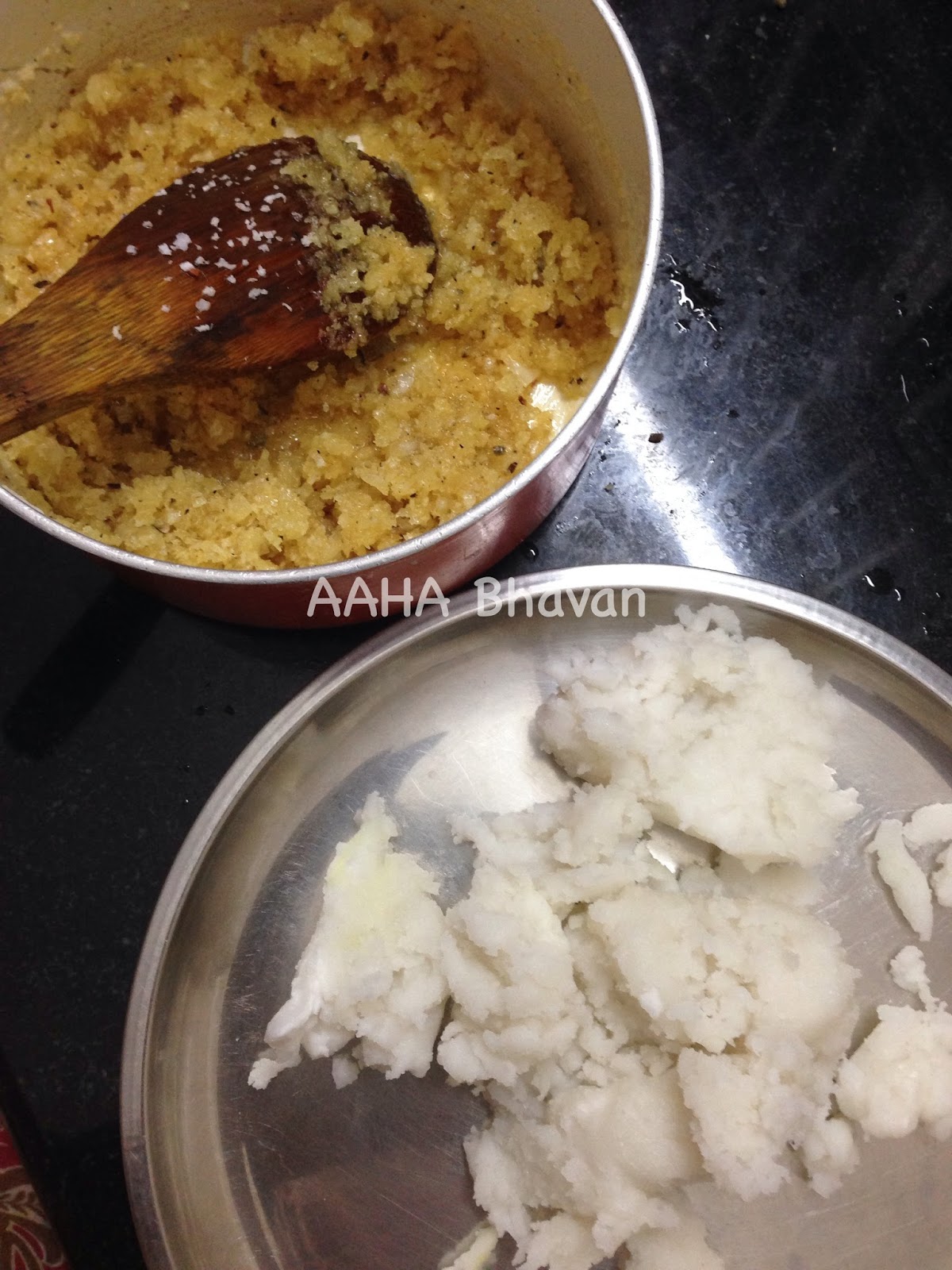 AAHA bhavan: modakam or sweet kozhakkatai