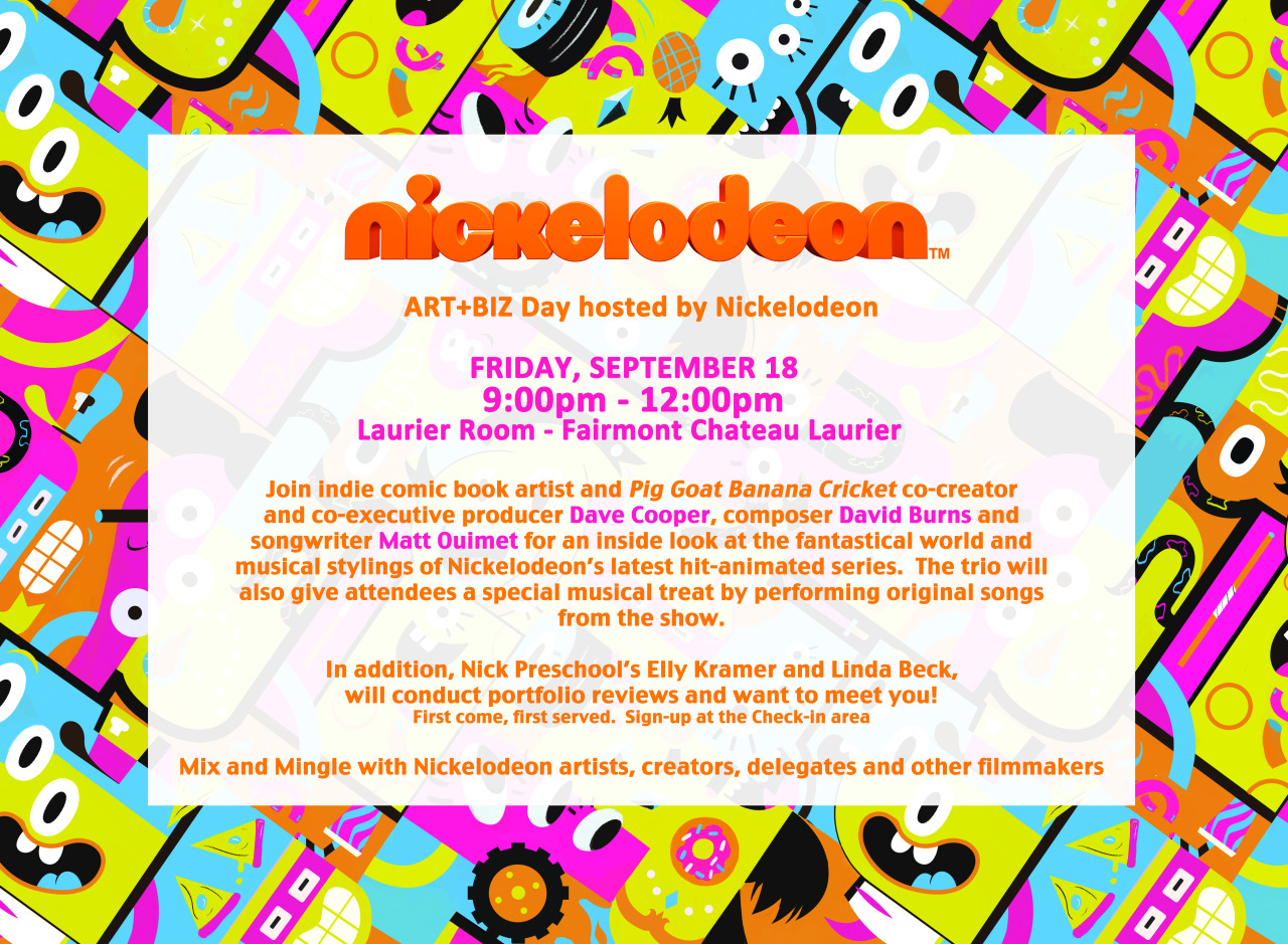 NickALive!: Nickelodeon Announces Ottawa International Animation ...