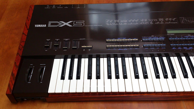 MATRIXSYNTH: Yamaha DX-5 with African Zebra Wood