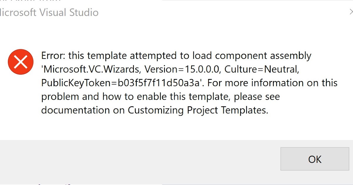 HodentekHelp: How do I handle this error during project creation (C++ ...
