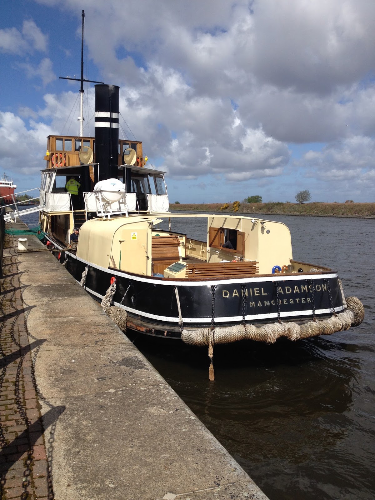 Mike Priestley's Railway Heritage Blog: Steam Tug Daniel Adamson