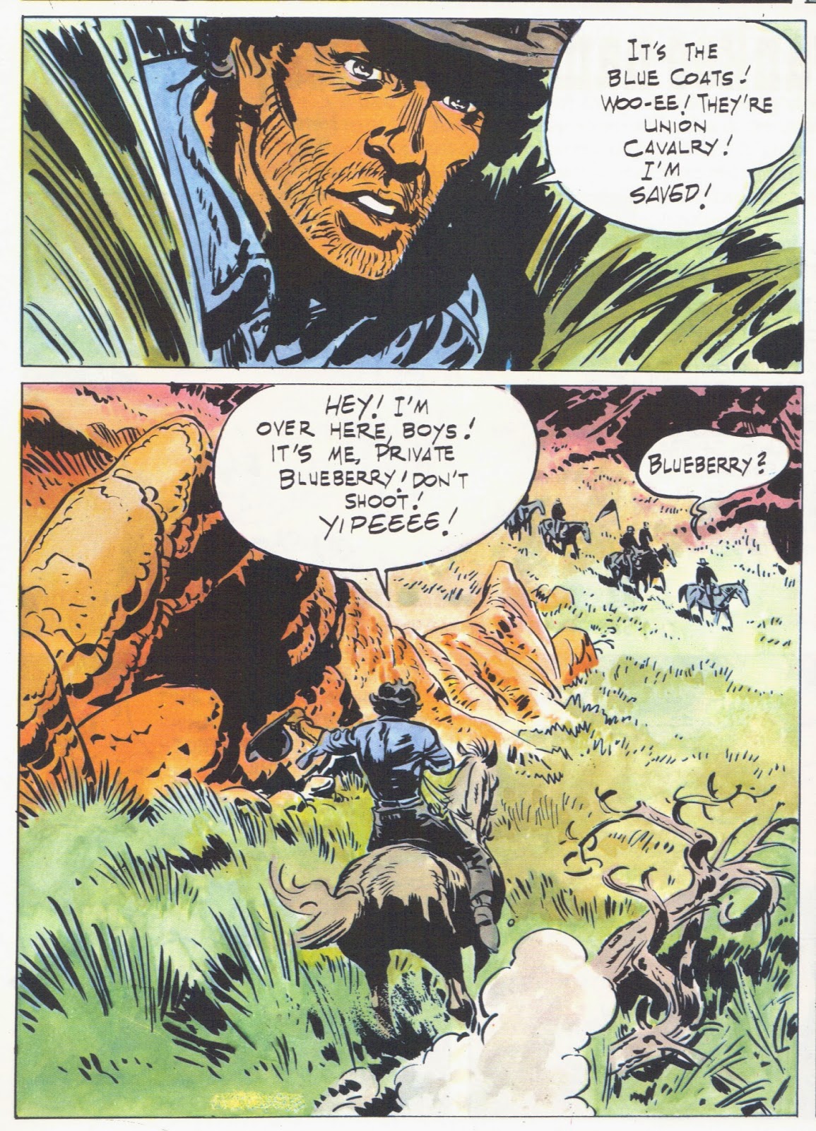 Iron Jean-Paul: Comic Bookshelf: Young Blueberry 2