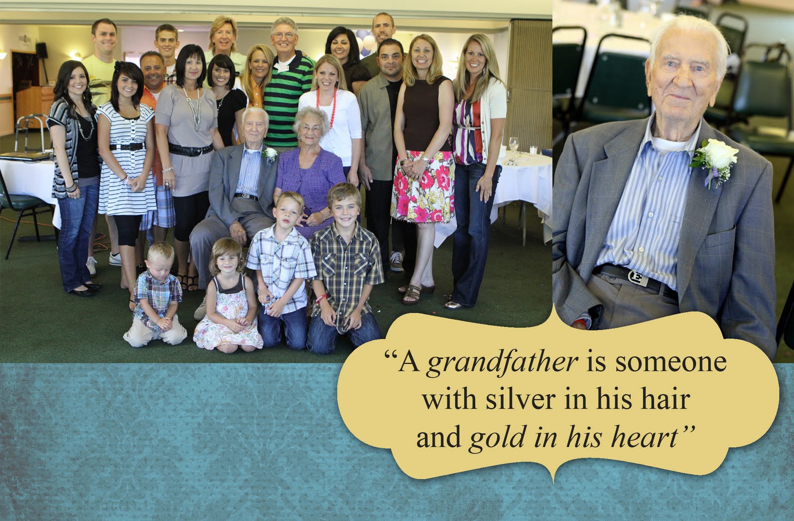 Blake, Lindsay, Braden and Gavin Hart: Rest In Peace Grandpa Clark...