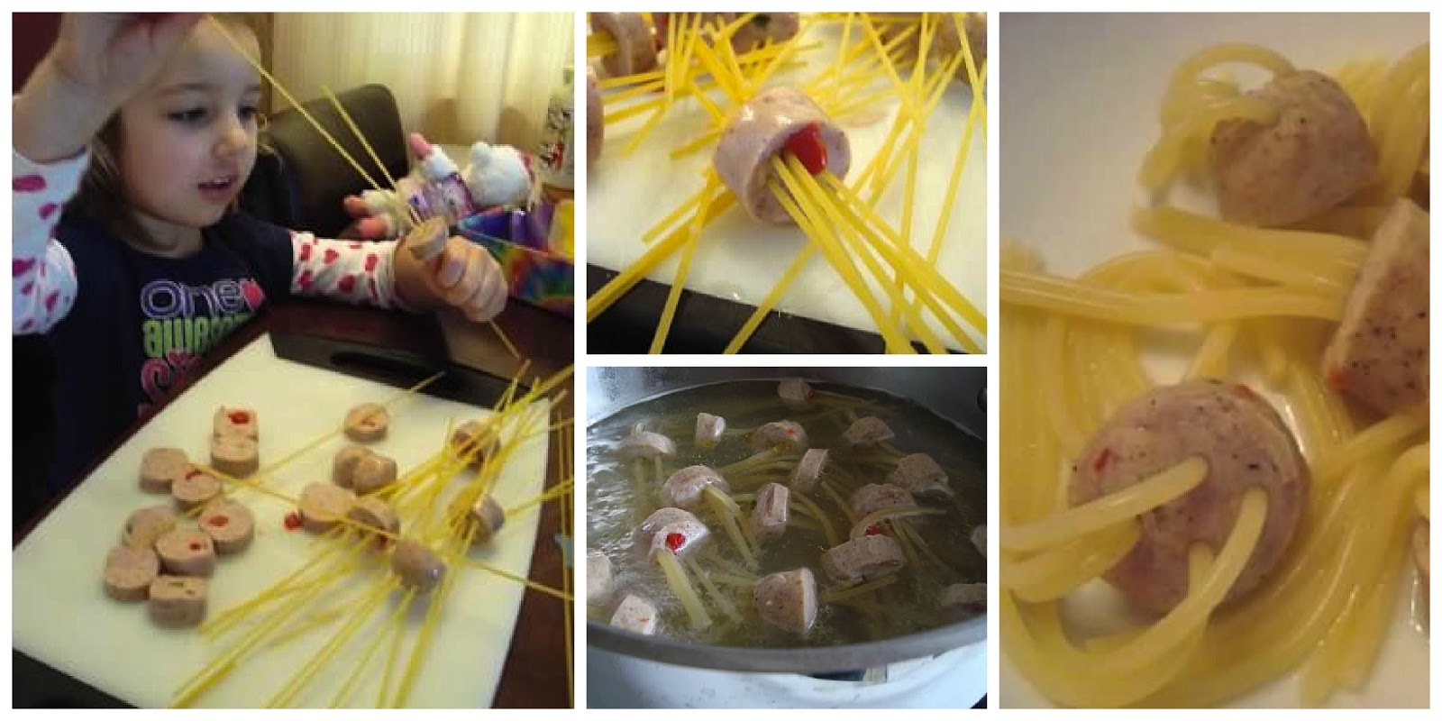 Cooking with Kids: Spaghetti Spiders - Dining with Alice