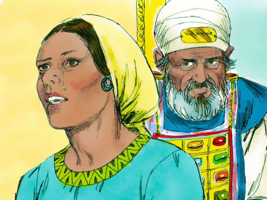 Hannah Cared for Baby Samuel