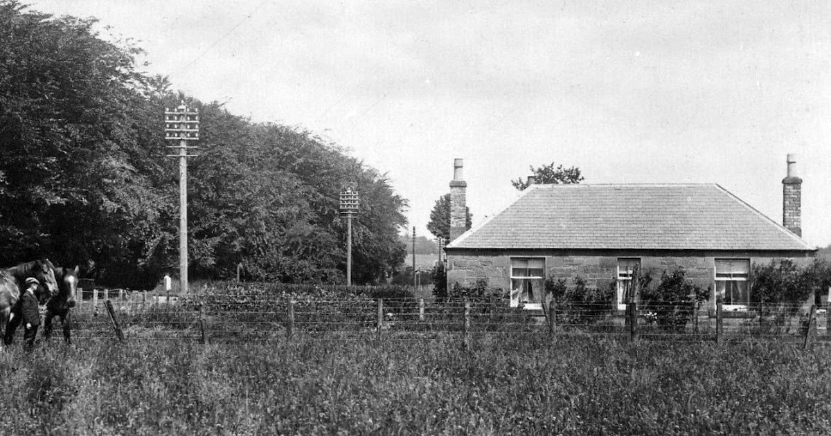 Tour Scotland: Old Photograph Tealing Angus Scotland