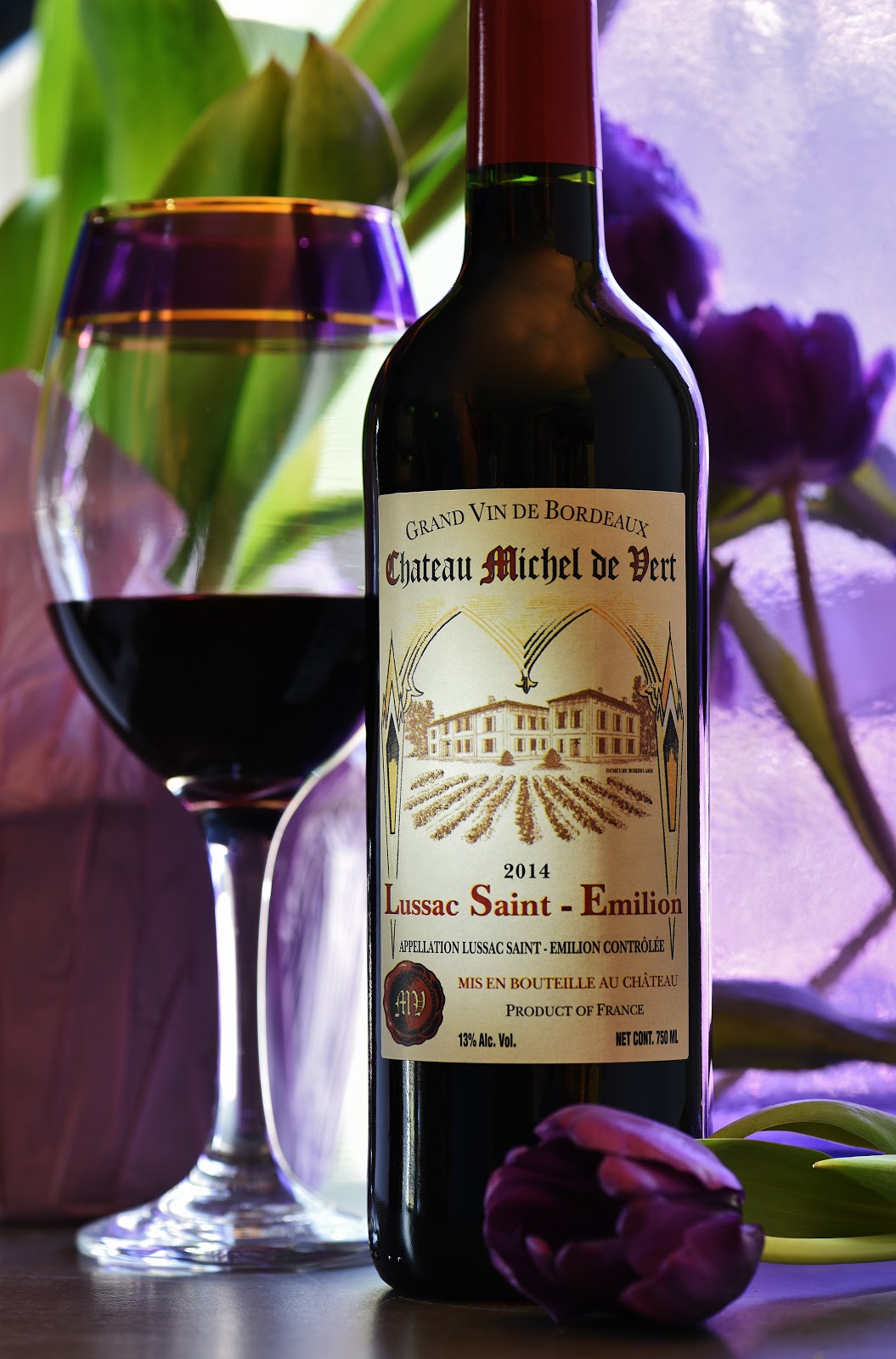 New Hampshire Wine-man: Château Michel De Vert Grand Vin De Bordeaux ...