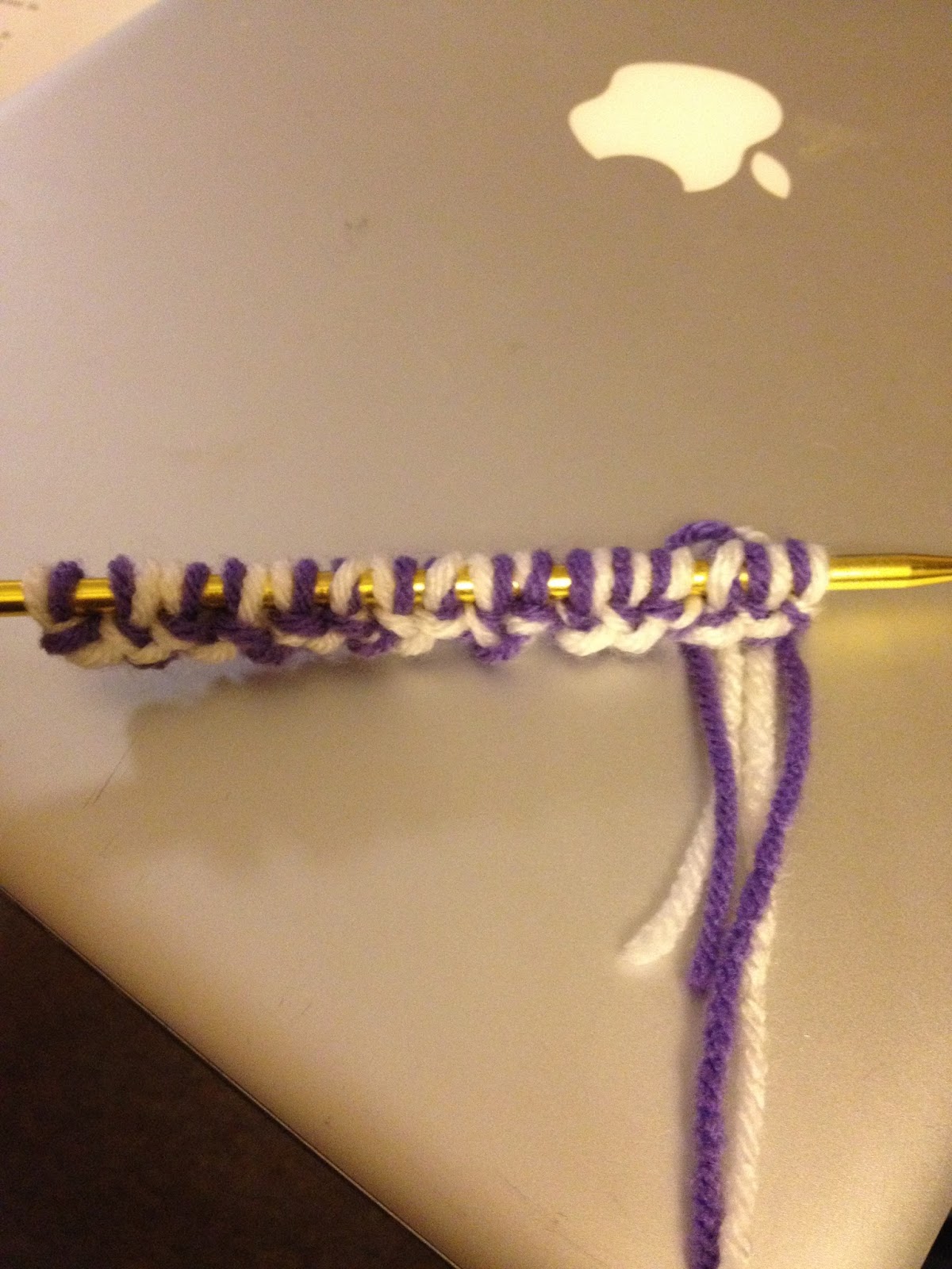 Knit Your Life: How to Knit the (Double Yarn) Seed Stitch