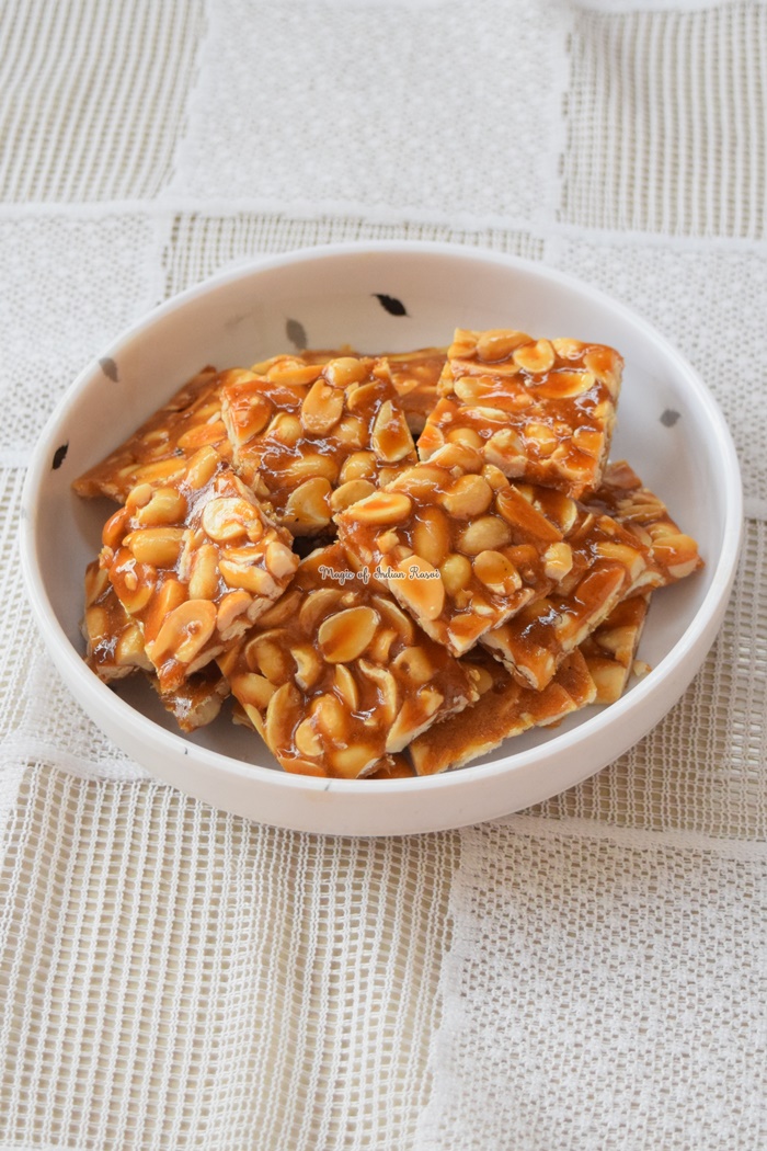 Perfect Peanut (Moongfali) Chikki Recipe | Magic of Indian Rasoi