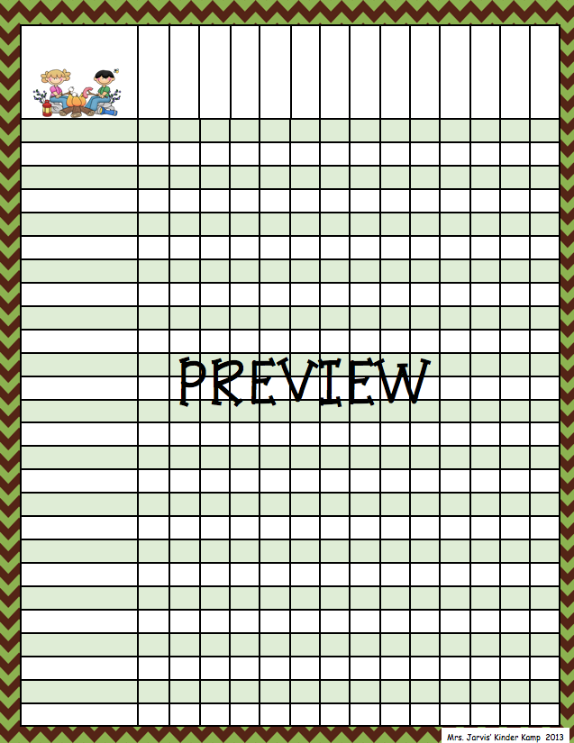 Mrs. Jarvis's Kinder Kamp