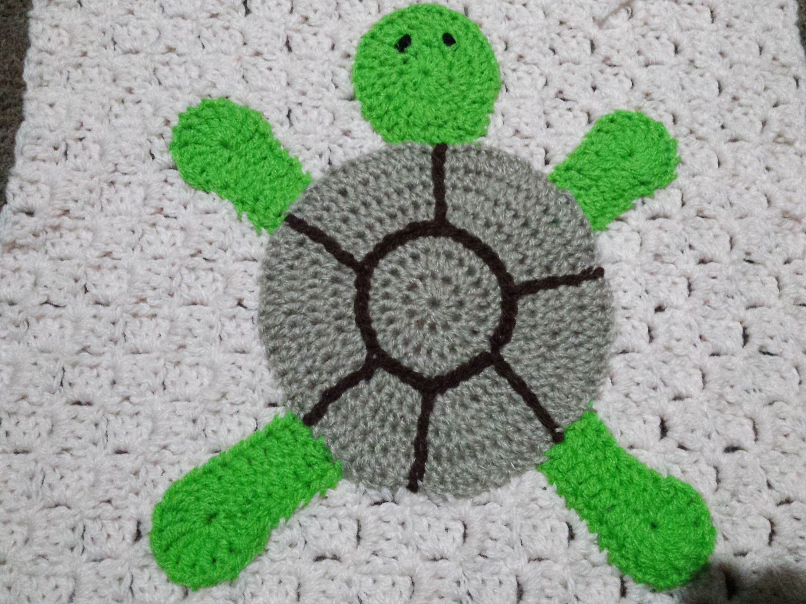 Blooming Lovely: WIP - Crochet - Under The Sea Blanket - Sea Turtle ...
