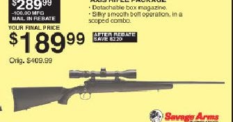 Eaton Rapids Joe: Mil-Surp price and it comes with a scope