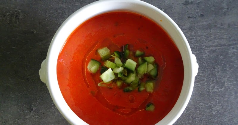Le blog de Clementine: Soupe froide aux poivrons de Jamie Oliver