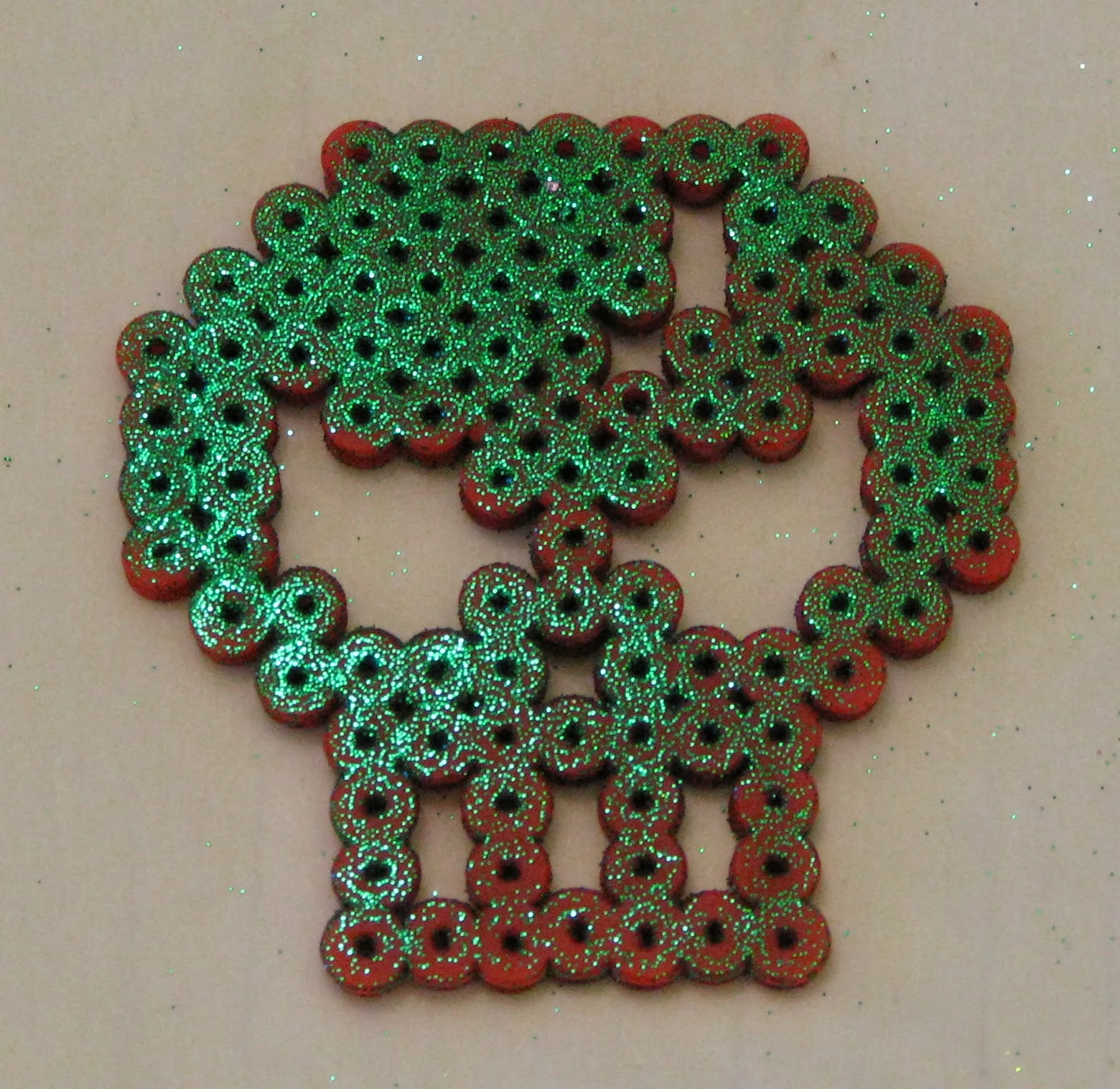 POTIONSMITH: Perler Bead Skull Ornaments