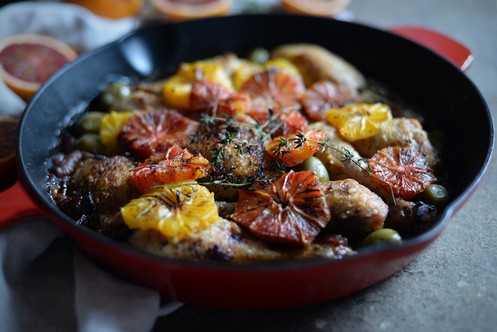Lemon & Vanilla: Chicken with Marsala, Olives and Blood Oranges ...