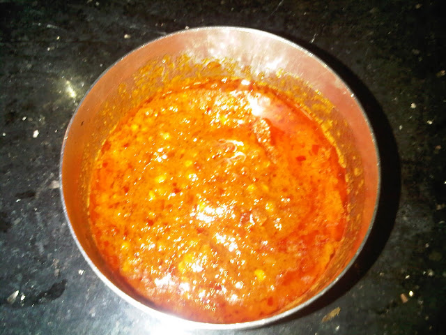 AMU'S RECIPES: Spicy Red Chilly-Garlic Dip