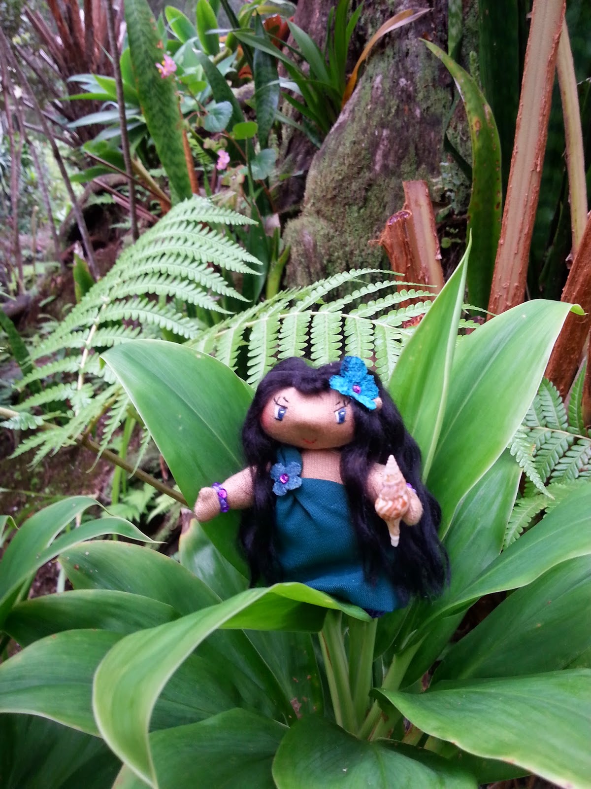 Magical Hawaiian Menehune Dolls: Lono, the Good Luck Girl