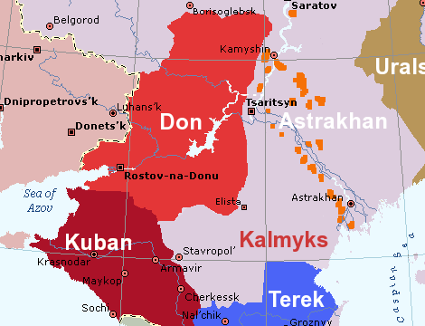 El_hombre_3: Rebelión Cosaca abril 1918. Segundo round. Revolución Rusa 30.