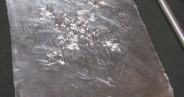 Proceso de repujado en aluminio | Aracelyasmine - Repujado en aluminio ...