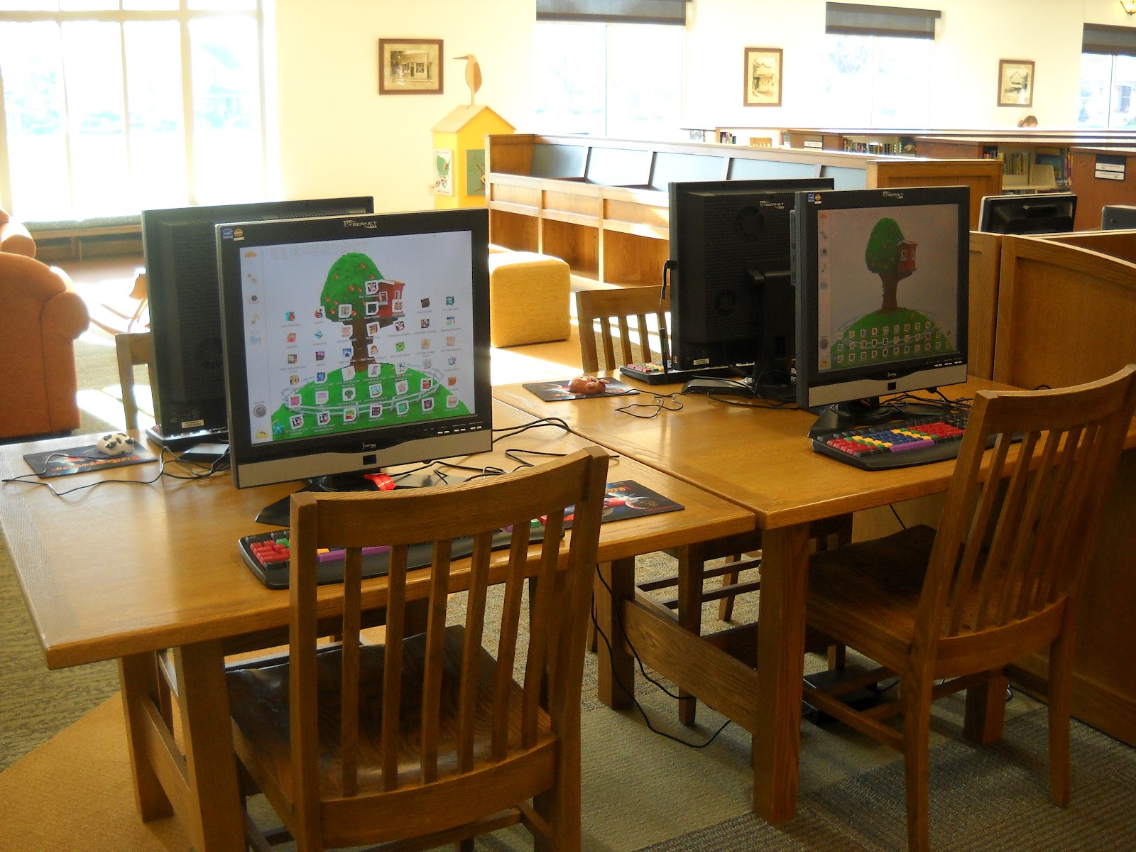Mukwonago Community Library Blog: New Kids' Computers