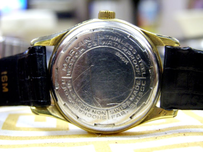 JACK'S TREASURE CHEST OF TIME PIECES: AUTHENTIC MARVIN AUTOMATIC BUMPER ...