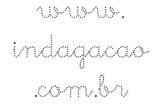 Fontes Pontilhada para Download Grátis - INDAGAÇÃO